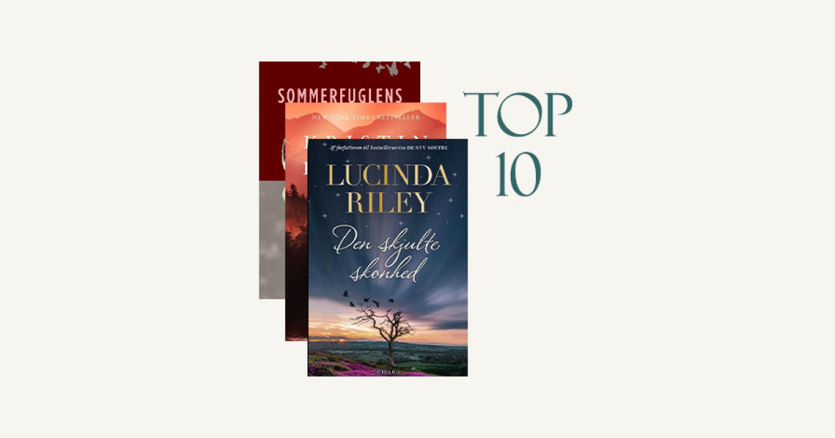 Top 10: Romaner i februar | Mariagerfjord Bibliotekerne
